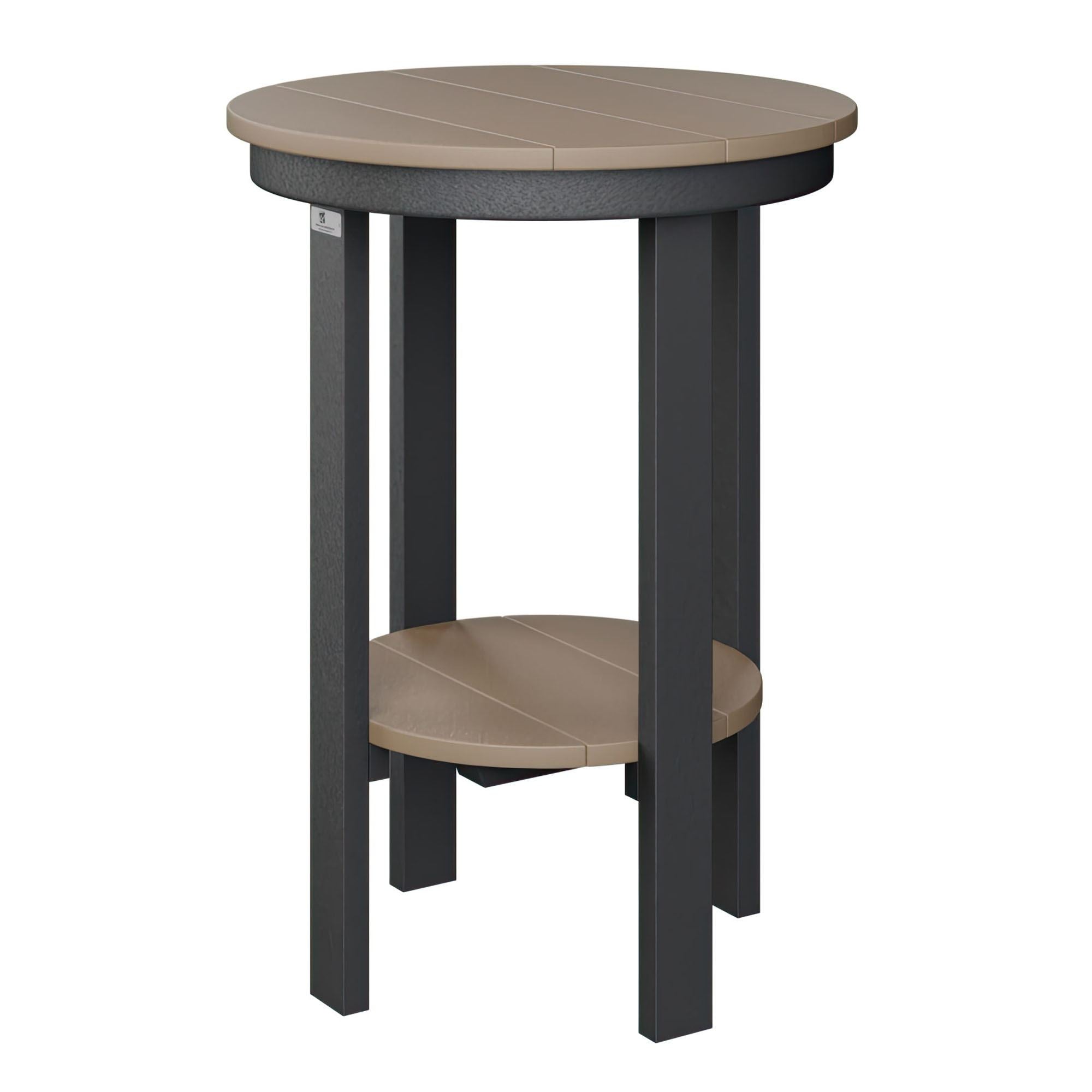 HDPE Round Counter End Table